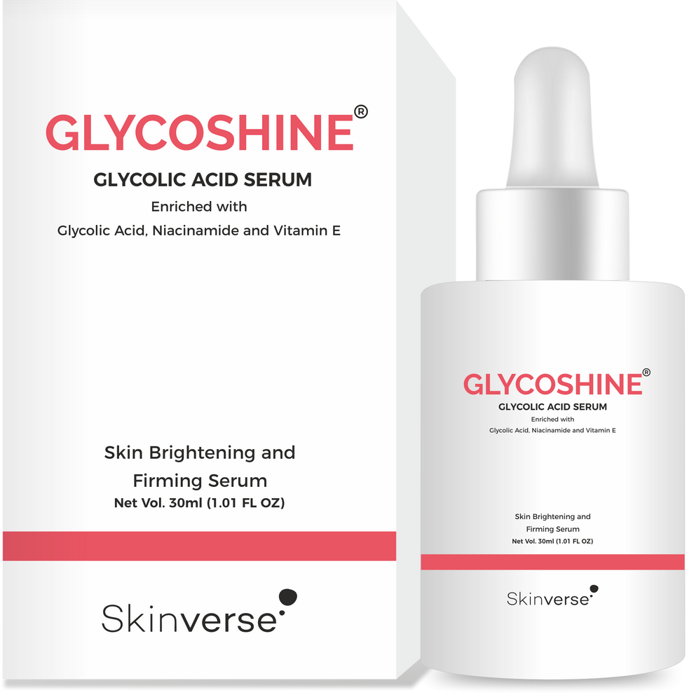 Glycoshine Serum | Brighten & Renew Skin with Glycolic Acid – Skinverse ...